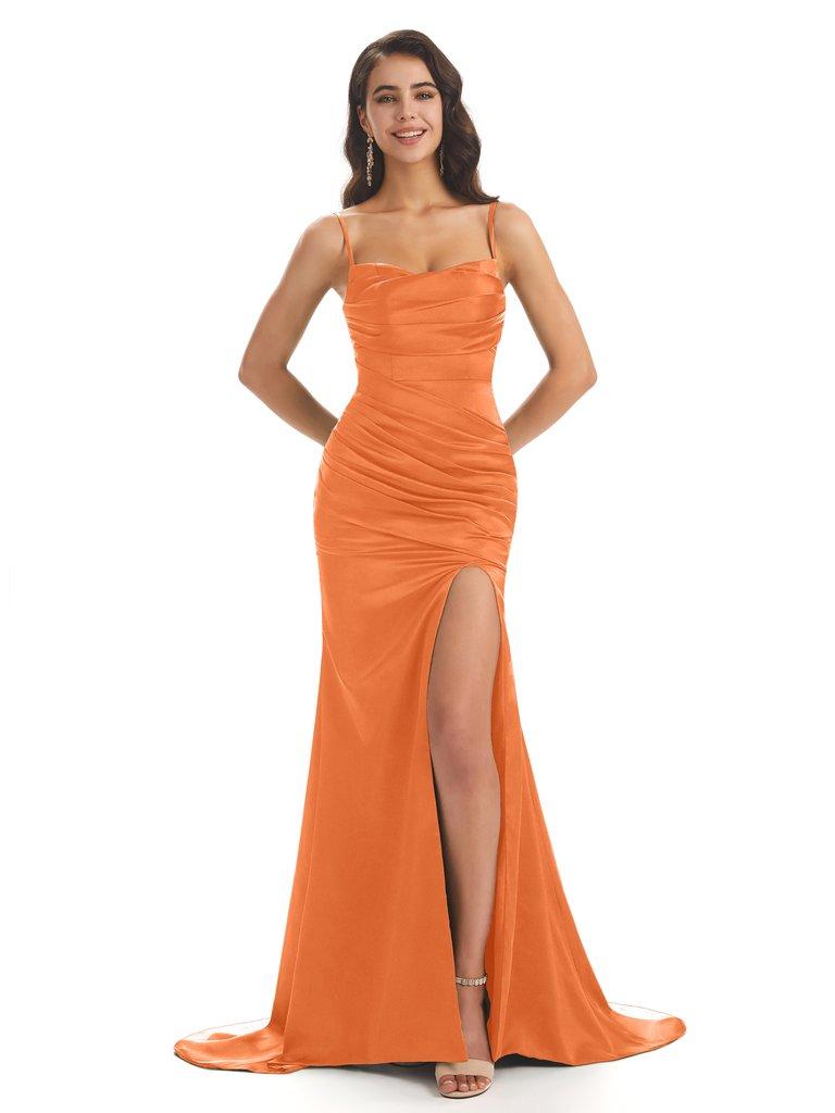 An orange-red gradient dress, gorgeous and sexy - JustPaste.it